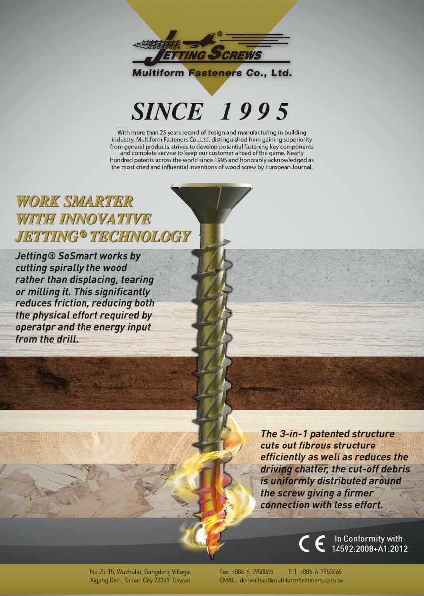 Multiform Fasteners Co., Ltd. - REPORTS & NEWS - Fastener007-New Product